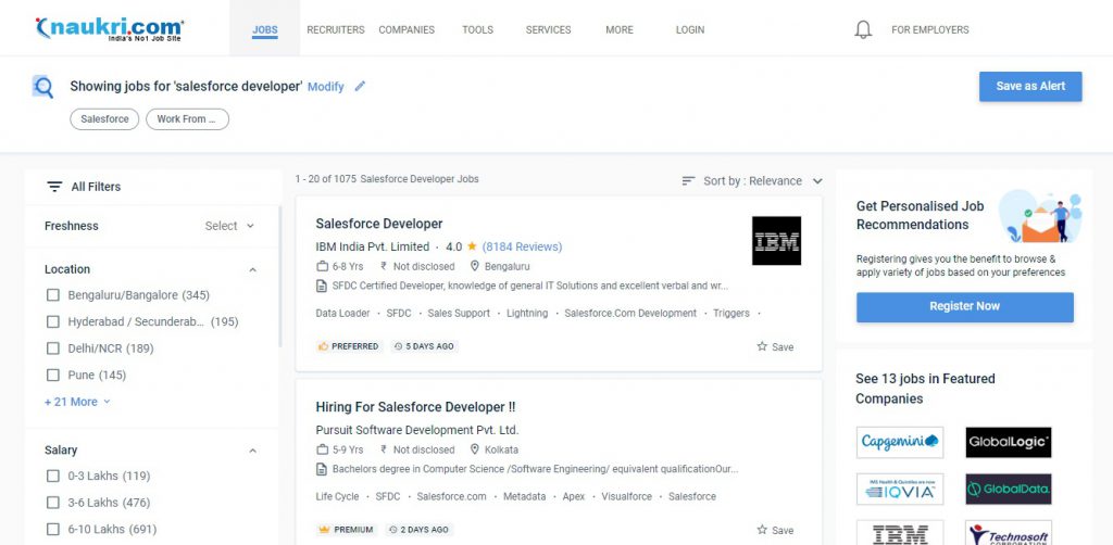 Salesforce Developer Salary in India in 2024 [For Freshers ...