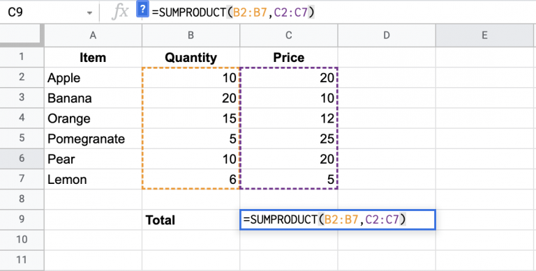 What is SUMPRODUCT in Excel: Complete Guide | upGrad blog